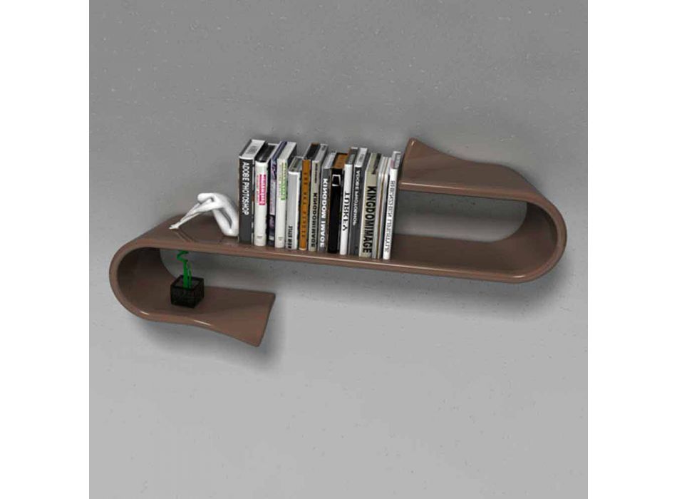 Mensola design moderno Waveshelf Viadurini Design Made in Italy