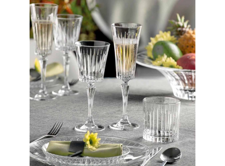 Tumbler Bassi Biccchieri Double Old Fashioned in Cristallo