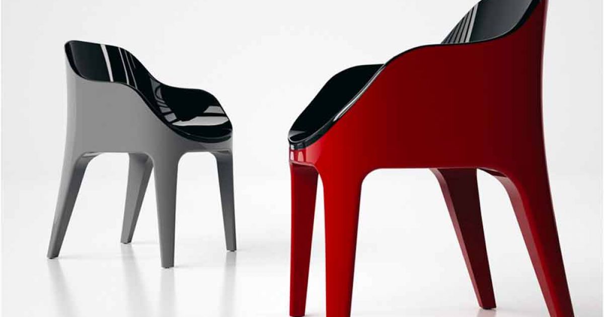 Sedia Design in Solid Surface Pointer Made in Italy