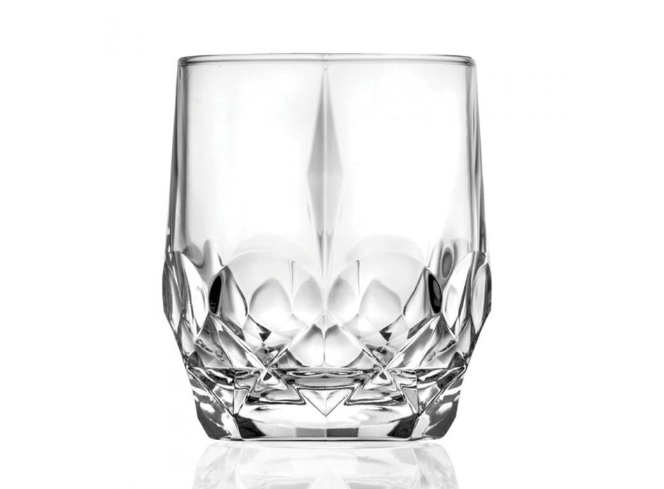 Bicchieri da Whisky in Cristallo Ecologico Decoro Lusso