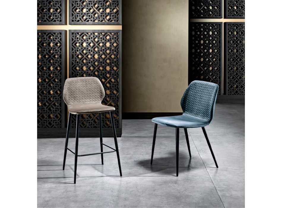 Sgabello da Cucina Elegante e Moderno Design Made in Italy