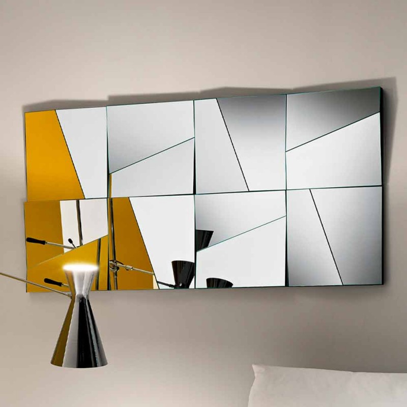 Specchiera da Parete Modulare di Design Moderno Made in Italy
