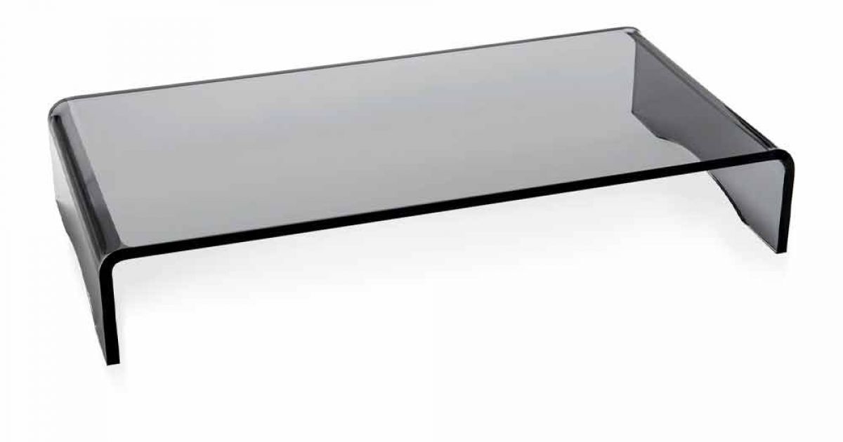 Supporto per Monitor di Design in Plexiglass Made in Italy